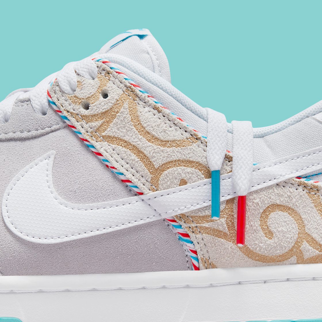 Nike Dunk Low "Barber Shop" - Grey - DH7614-500 | Sneaker Style