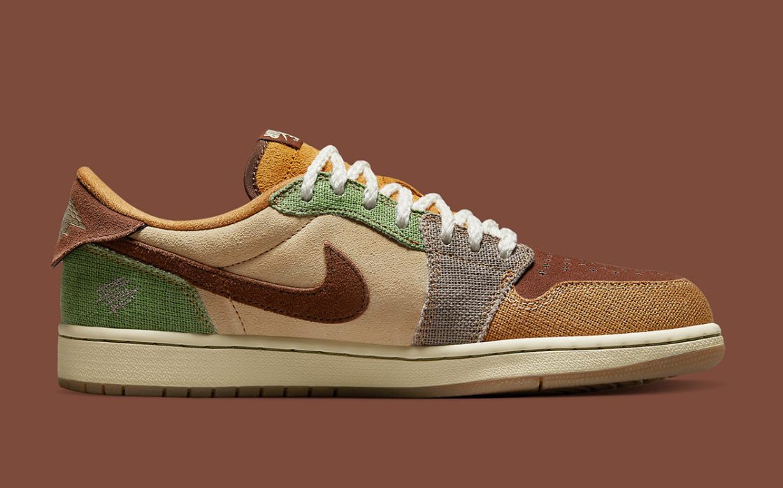 Zion Williamson x Air Jordan 1 Low OG ‘’Voodoo’’ - DZ7292-200 | Sneaker ...