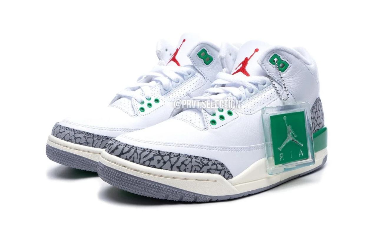 Air Jordan 3 WMNS ‘’Lucky Green’’ - CK9646-136 | Sneaker Style