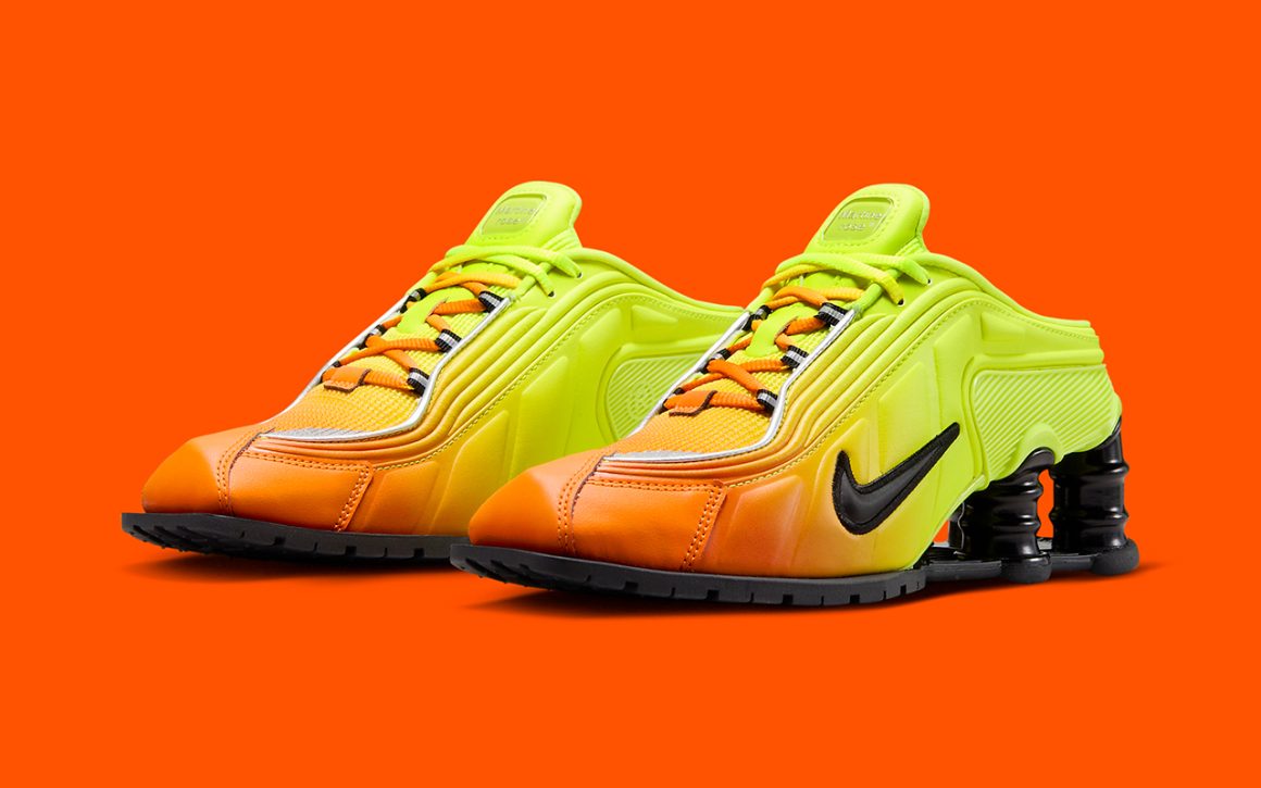 Martine Rose x Nike Shox MR4 ‘’Safety Orange’’ - DQ2401-800 | Sneaker Style