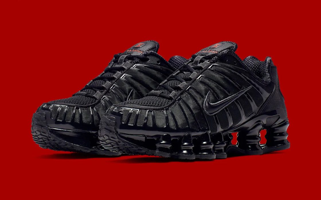 Nike Shox TL WMNS ‘’Black and Max Orange’’ - AR3566-002 | Sneaker Style