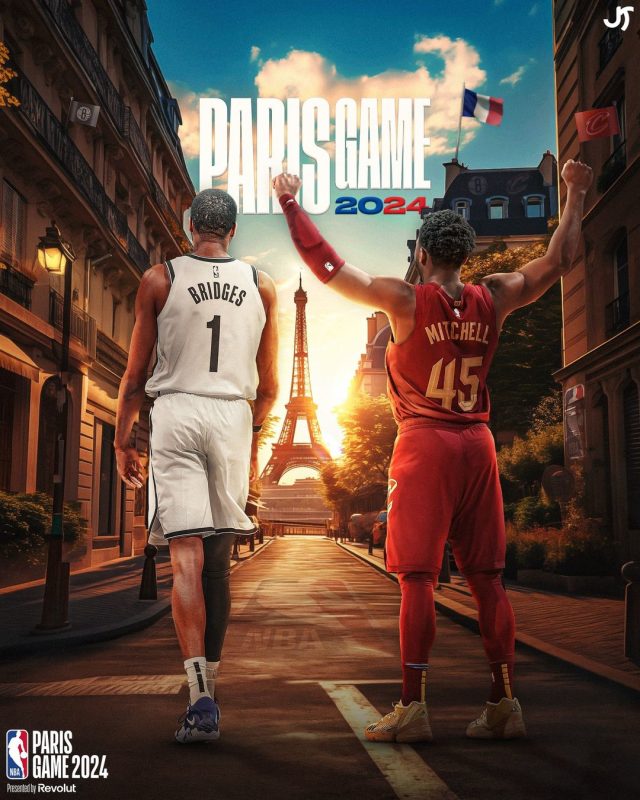 Nike célèbre le NBA Paris Game 2024 avec une paire de Dunk Low inédite ...