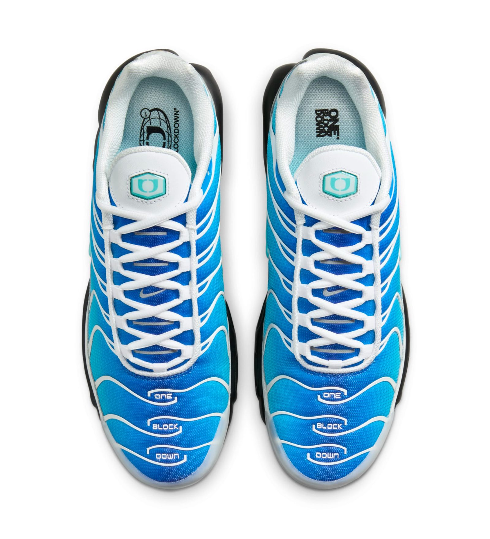 One Block Down x Nike Air Max Plus Tn ‘’Hyper Blue and Photon Dust ...